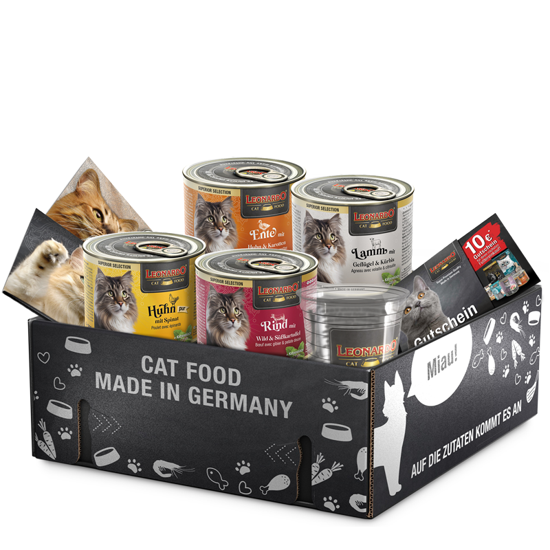 Nassfutter für Katzen | Frischebeutel & Dosen