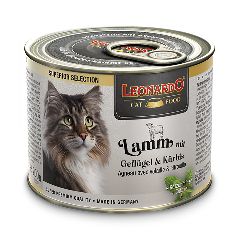 LEONARDO Lamb with poultry & pumpkin | 6 x 200 g | 755555